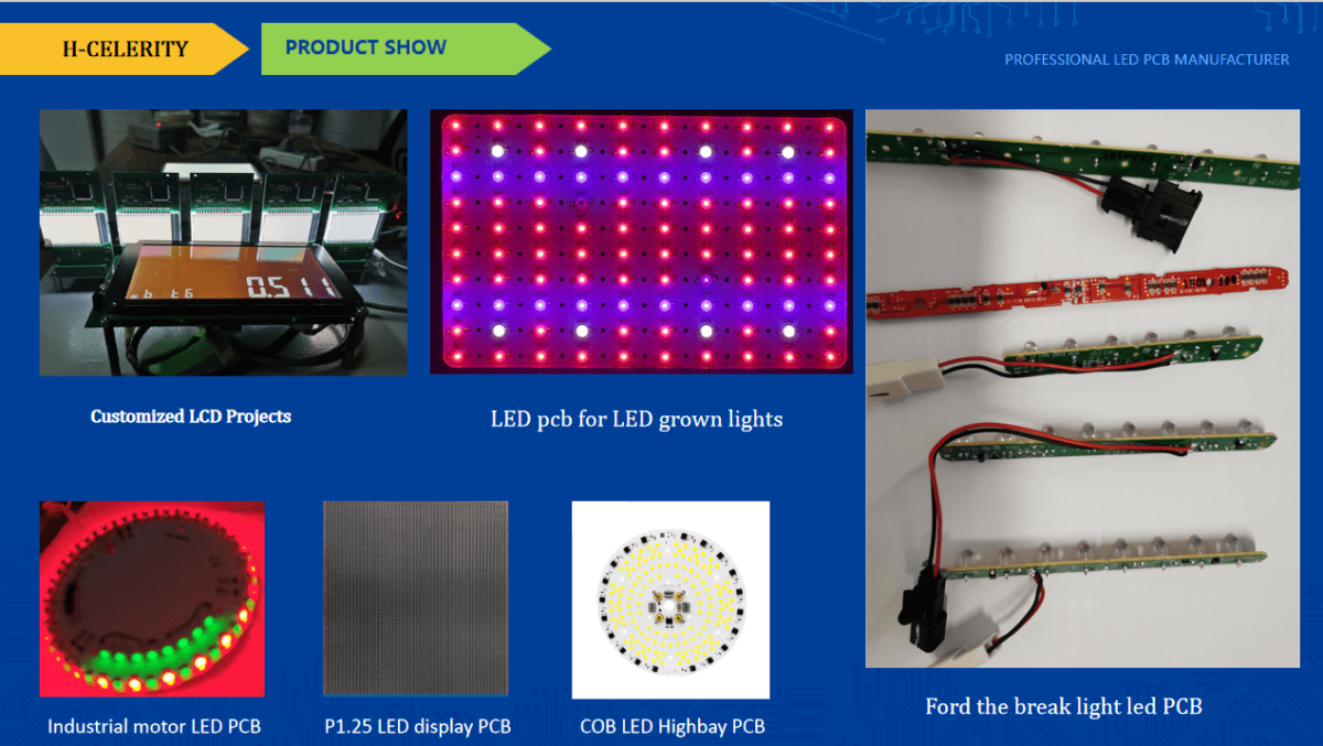 Professional Led Pcb Manufacture - H-CELERITY